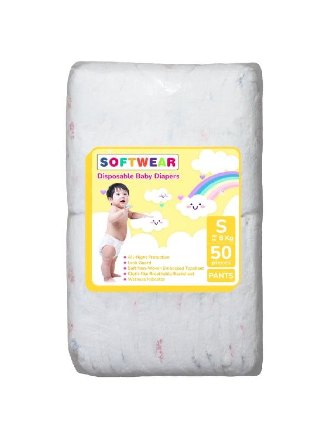 Softwear Pants Diaper Small (50pcs) | edamama Softwear Pants Diaper Small (50pcs) | edamama